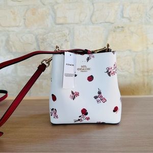 Coach | Bags | Coach Ladybug Floral Small Buckets Crossbody Handbag Nwt ...